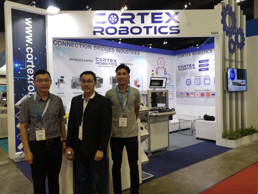 Cortex Robotics joined Semicon Southeast Asia 2019
